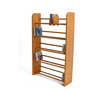 Real Wood CD Storage Racks - Dowel Style - Made in USA - Free Shipping ...