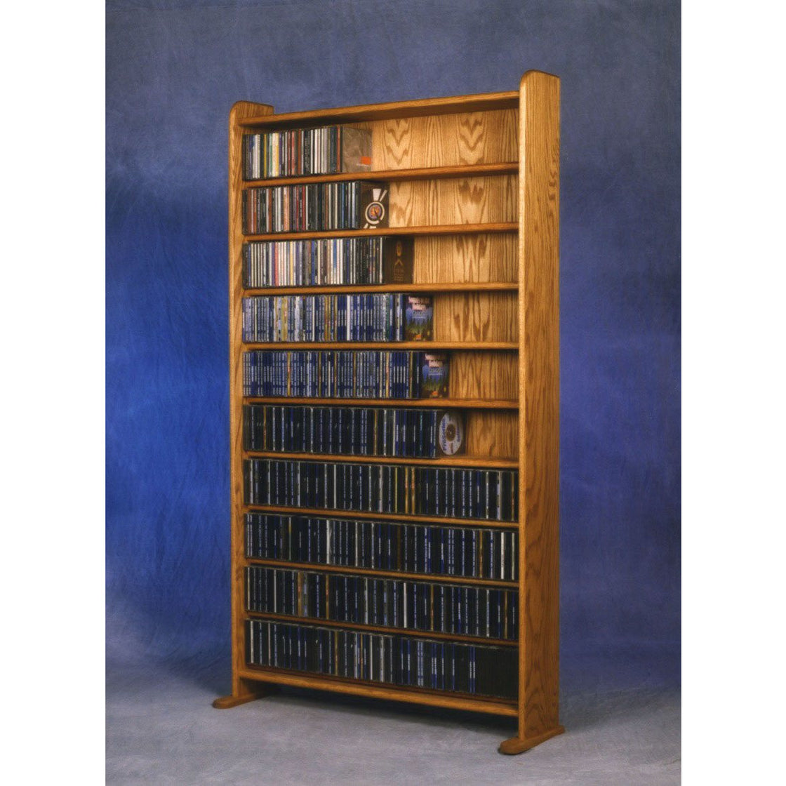 Real wood CD Storage Cabinets - made in the USA - free shipping — Hill ...