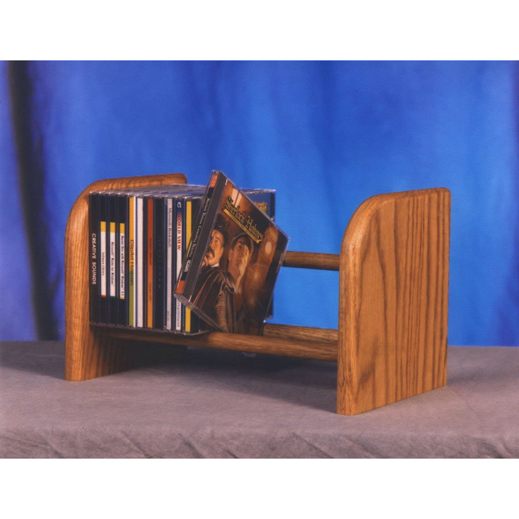 Real wood (red oak) CD storage racks - made in the USA — Hill Wood Shed