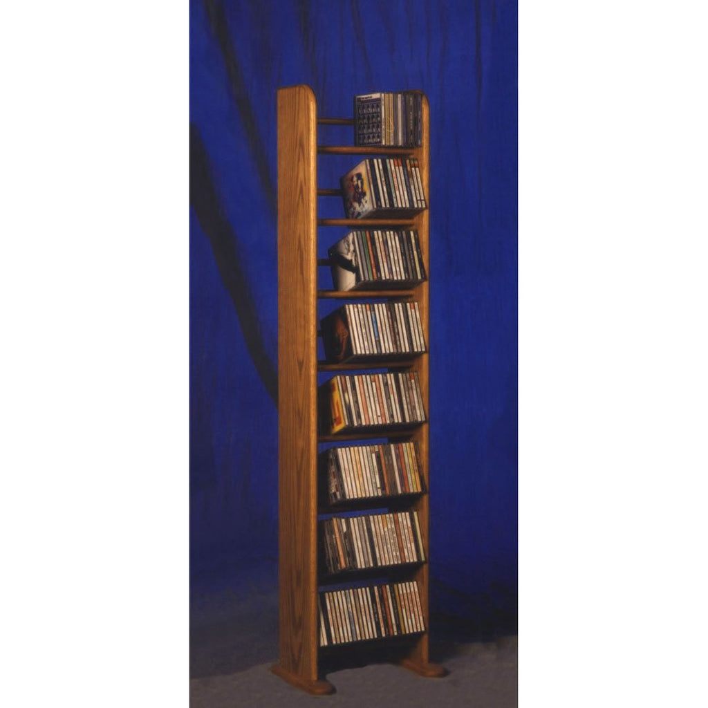 Real wood (red oak) CD storage racks - made in the USA — Hill Wood Shed